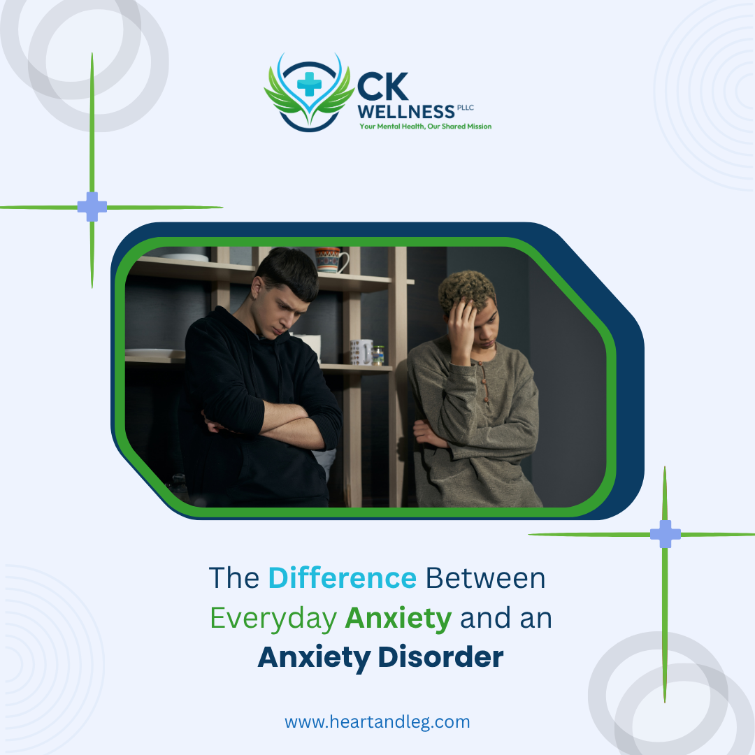 The Difference between Everyday Anxiety and an Anxiety Disorder